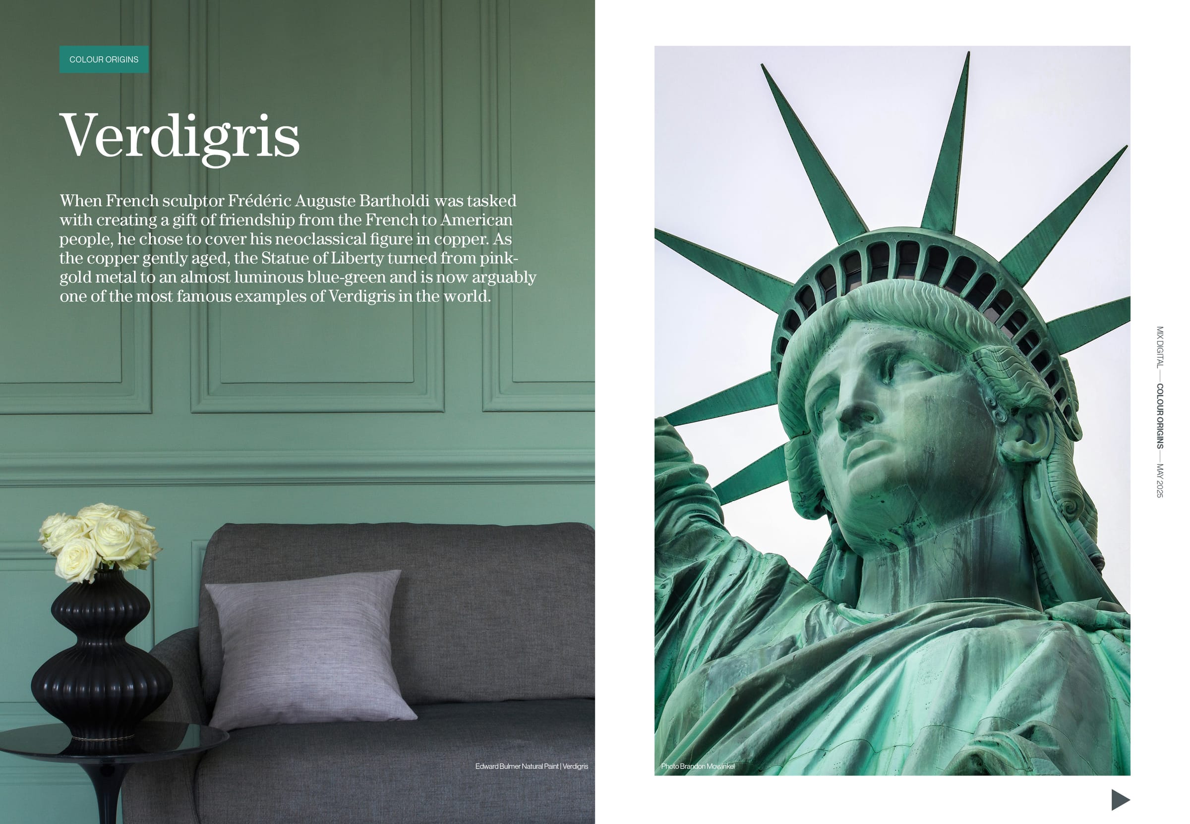 Colour Origins | Verdigris